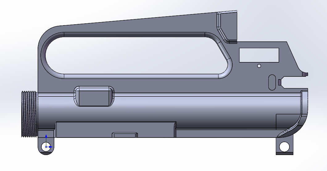 Free STEP file AR15/M16A2 UPPER RECEIVER 🔫 ・3D printer design to ... Free STEP file AR15/M16A2 UPPER RECEIVER 🔫 ・3D printer design to ...